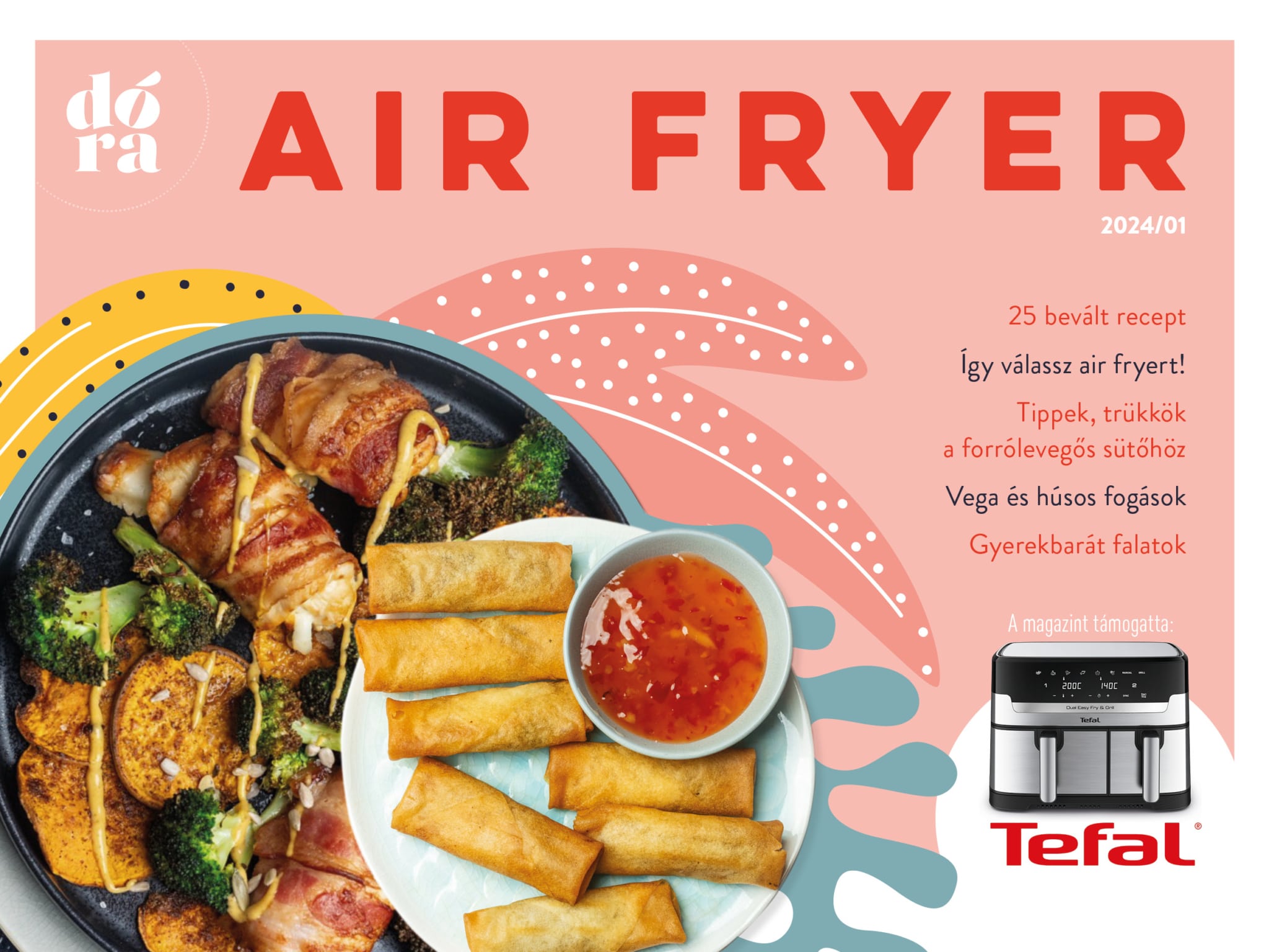 Havas Dóra – Air fryer receptgyűjtemény